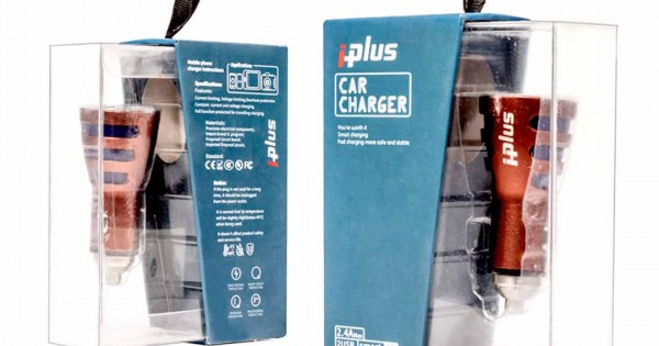 شاحن سيارة سريع منفذين Iplus Ch 199